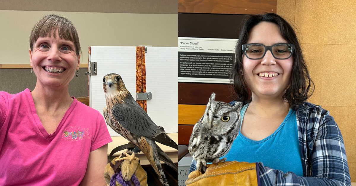 Volunteer Spotlight: Tammy and Emily Sarzalejo – HawkWatch International